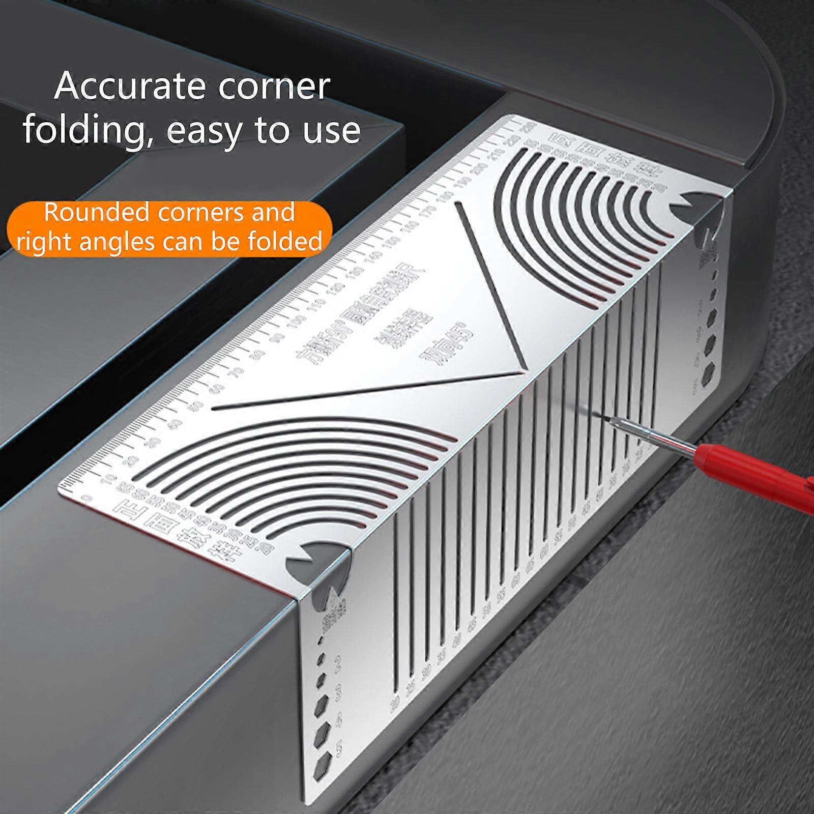 Professional Square Tube Notching Template Tool with Adjustable ...