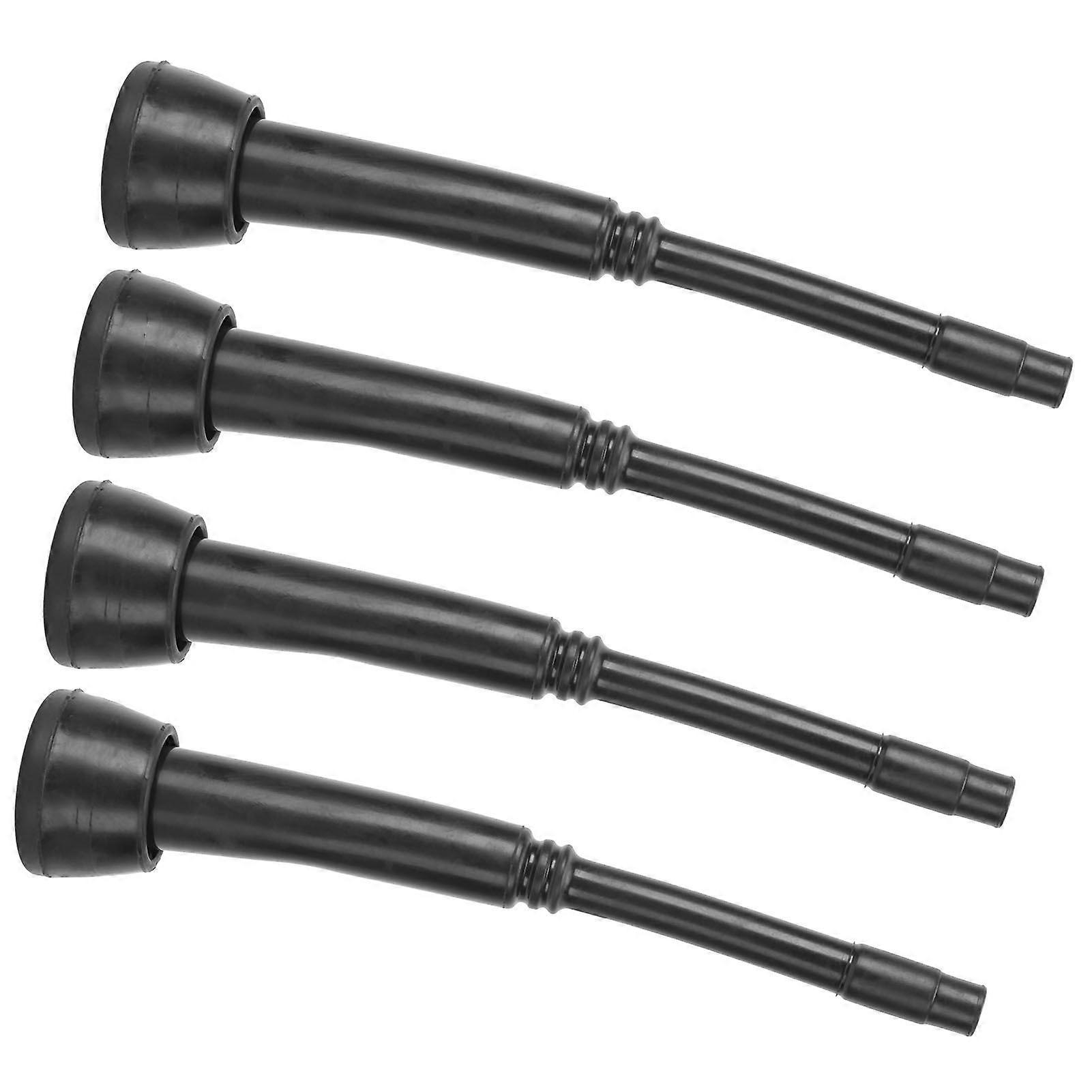 4PCS 00U Milking Machine Liners Black Rubber Teat Cup Liners ...