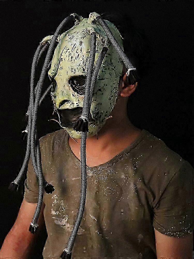 Slipknot Mask Horror Latex Grimace Tree Mask Realistic Cosplay Props ...