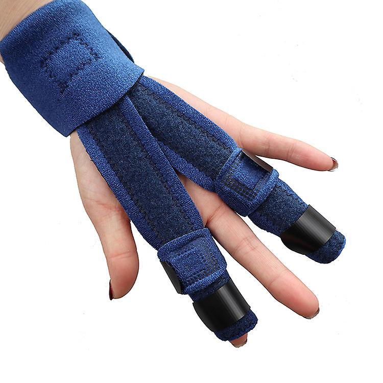 Trigger Finger Splint, Adjustable Finger Splint Brace Wrist And Finger ...