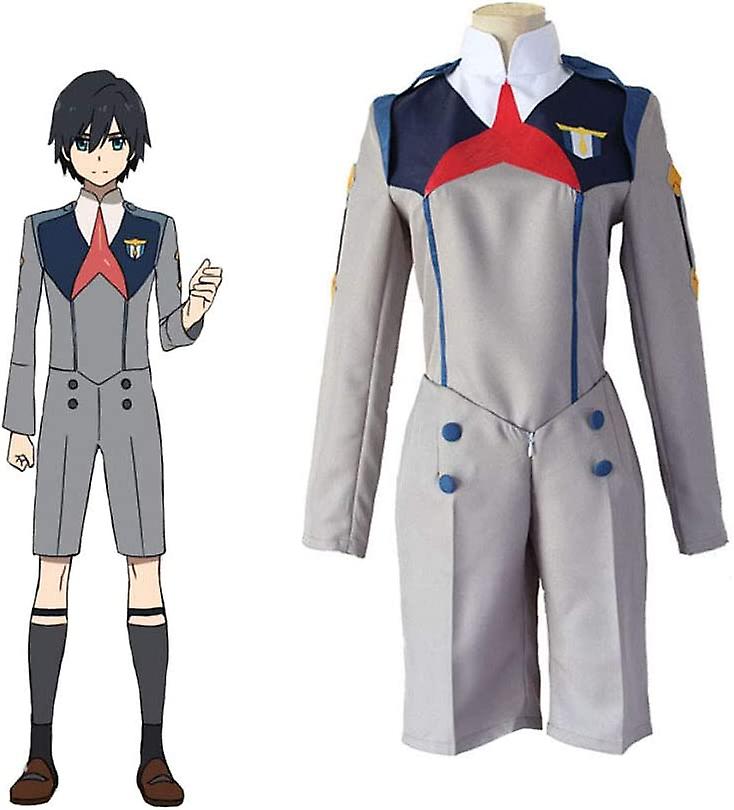 DARLING in The FRANXX Anime HIRO Pilot Cosplay Costume Adults Halloween ...