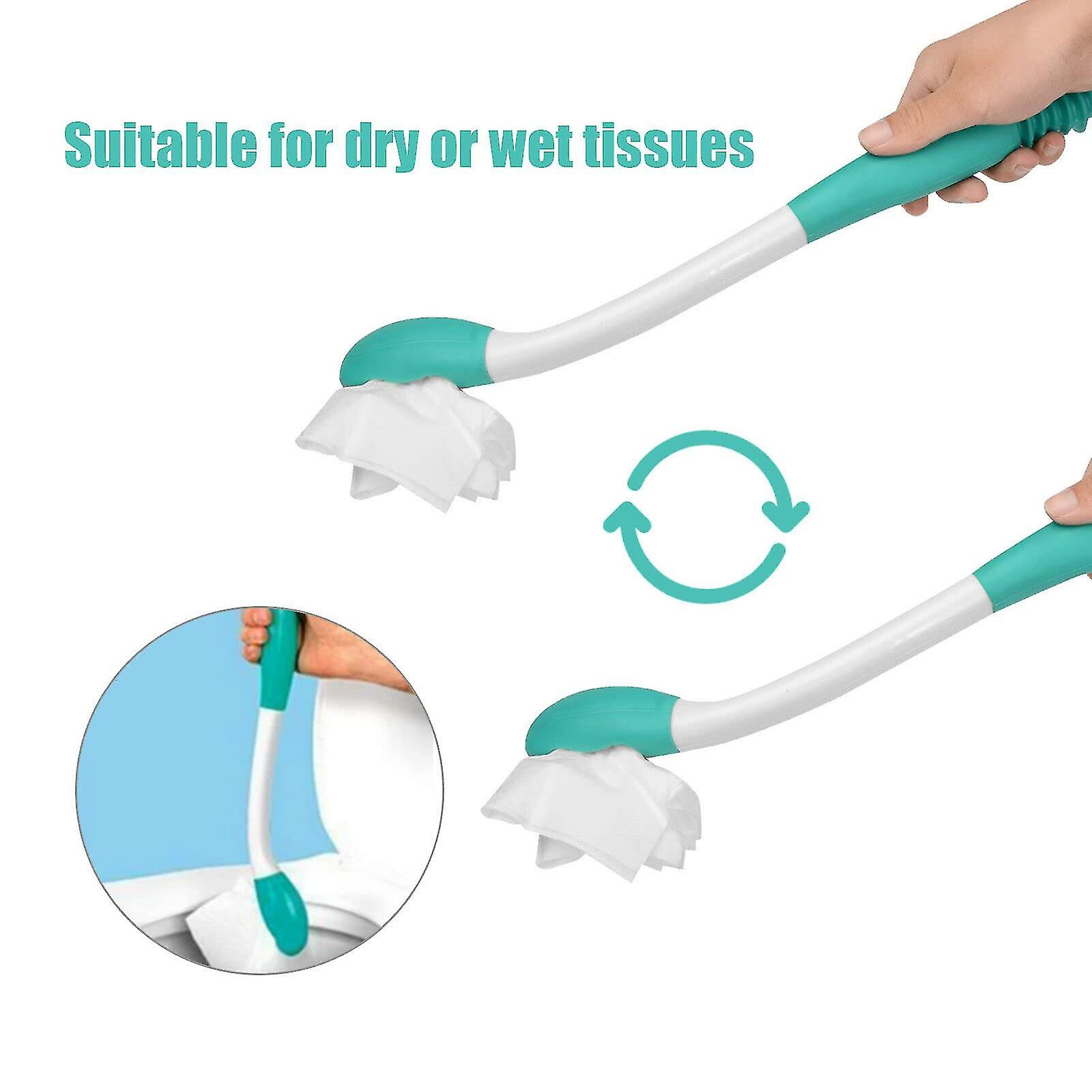 Toilet Aids Tools Long Reach Comfort Wiper Bottom Wiper Toilet Tissue ...