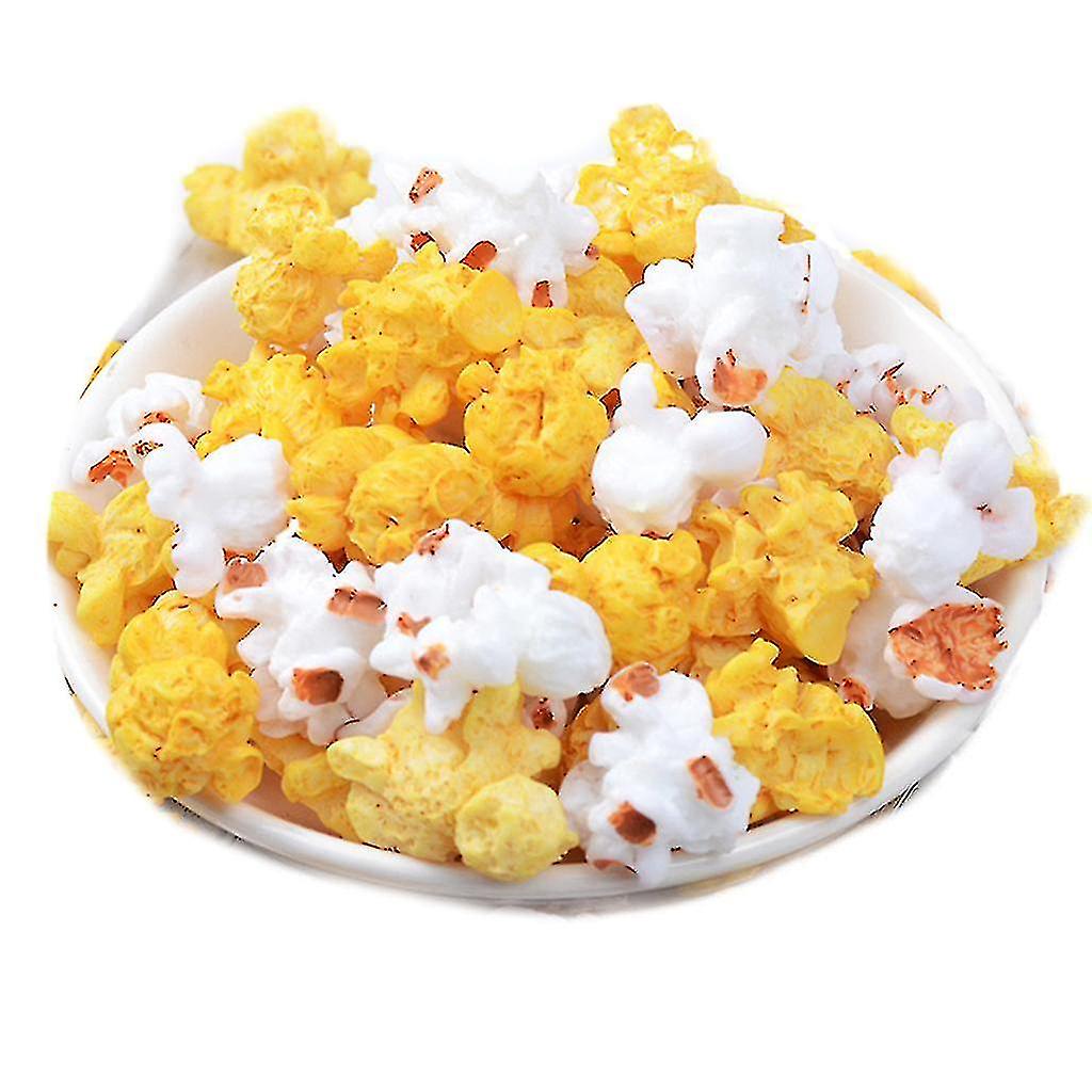 60 Pcs Artificial Popcorns Simulation Fake Food Model For Popcorn Photo ...