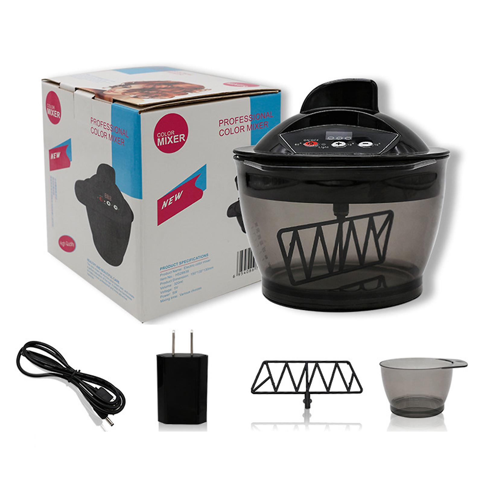 Electric Hair Cream Mixer Electric Automatic Hair Color Mixing Bowl ...