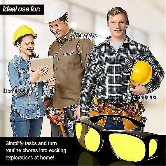 Infrared Penetrative Glasses, Night Vision Driving Safety Glasses, High ...