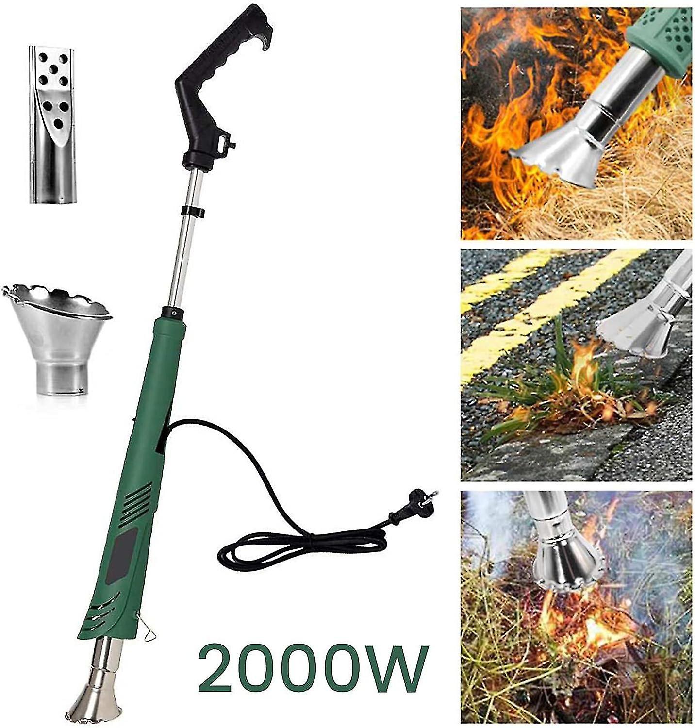 Electric Burner Killer Electric Weed Burner, Garden Gear 2000 W up to ...