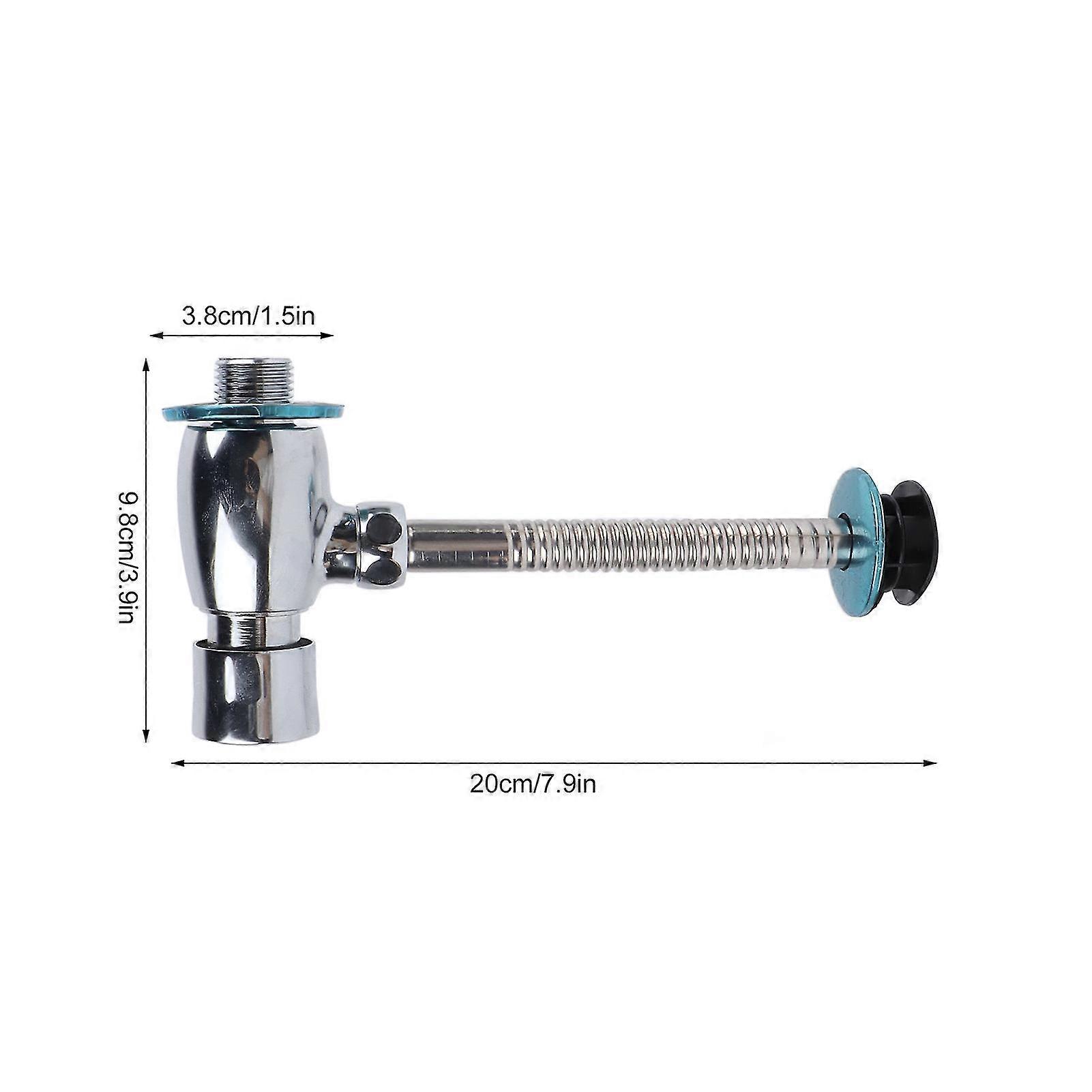 Urinal Flush Valve Push Button Rust Toilet Flush Valve For Bathroom ...