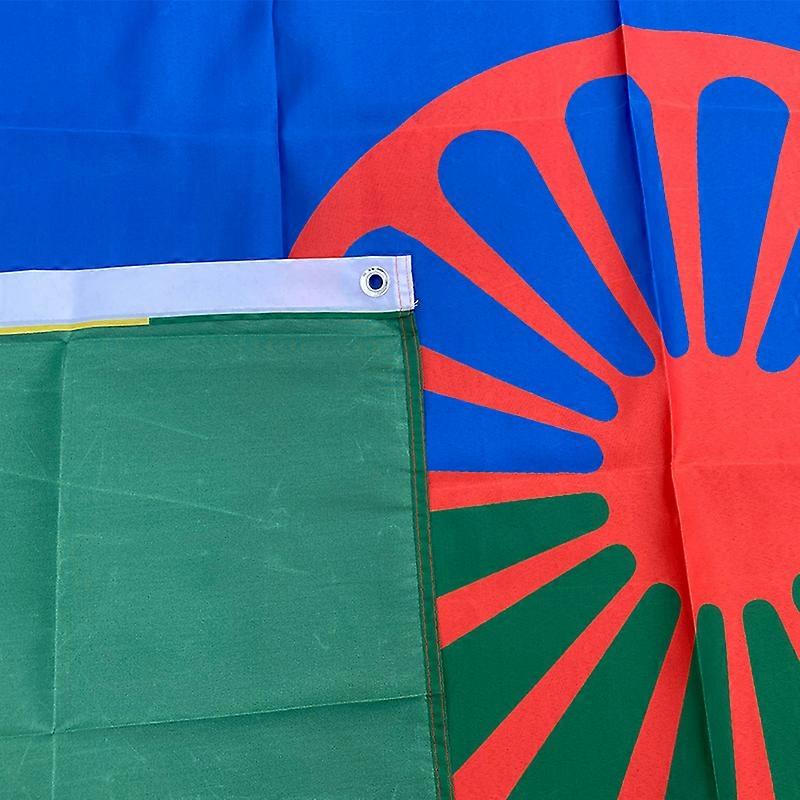 Aerxemrbrae Custom Flag - 90*150cm (3x5ft) Rom Gypsy Flag Of The Romani ...