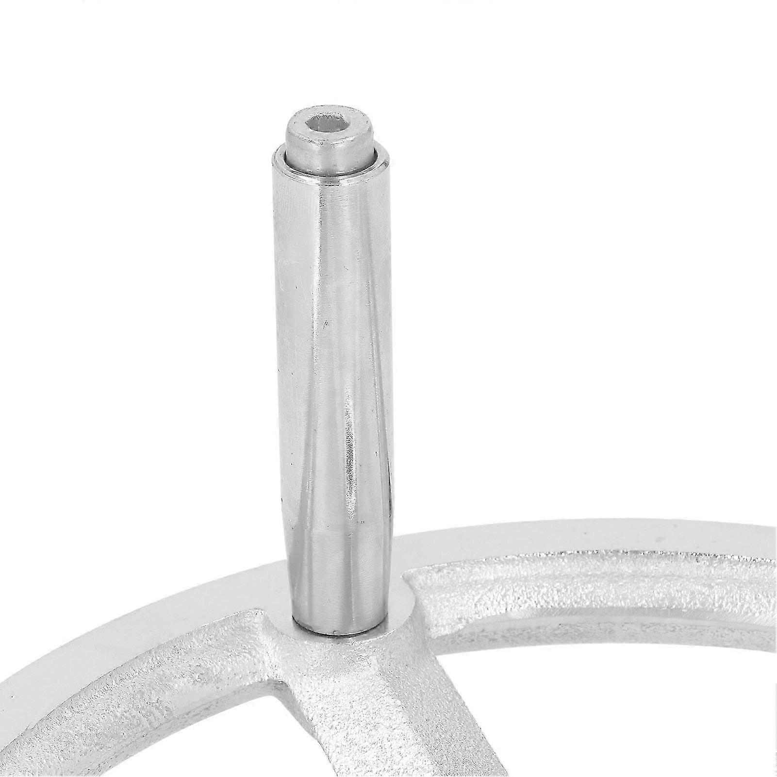 Rotary Handwheel 250mm Dia Cast Iron Chrome Plated 3 Spoked with ...