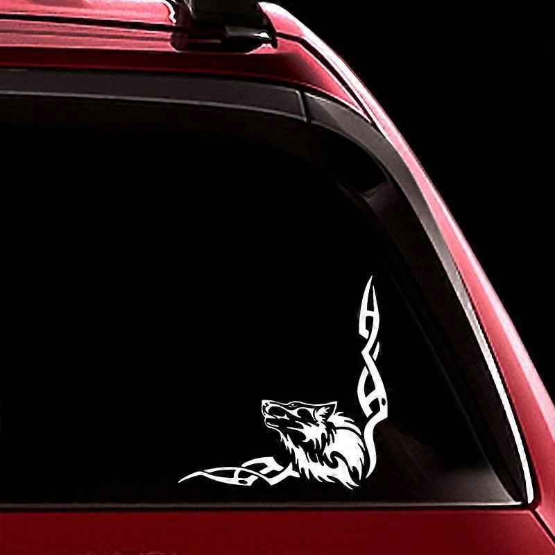 30496# Various Sizes car sticker Howling wolf car decal waterproof ...