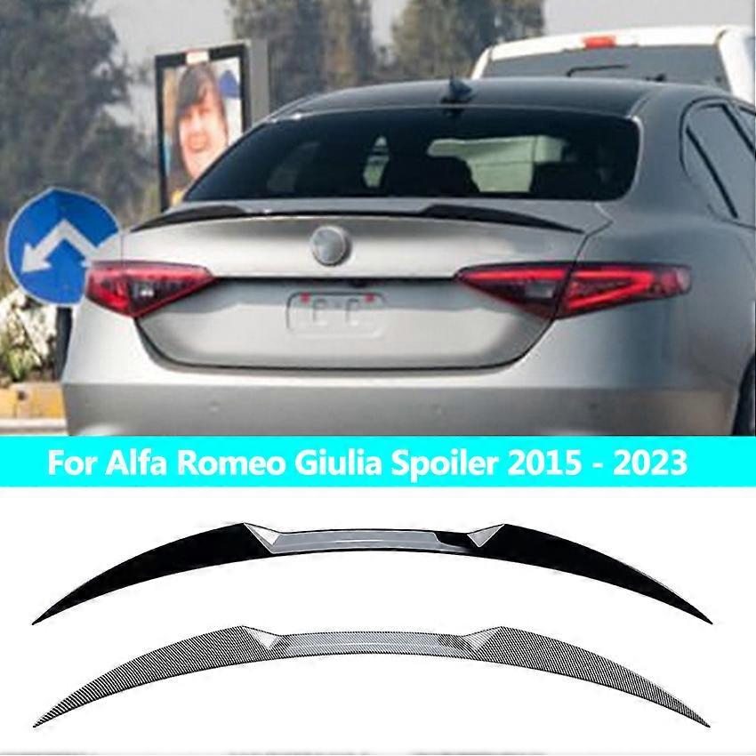 For Alfa Romeo Giulia Spoiler 2015 - 2023 Car Tail Wings Fixed Wind ...