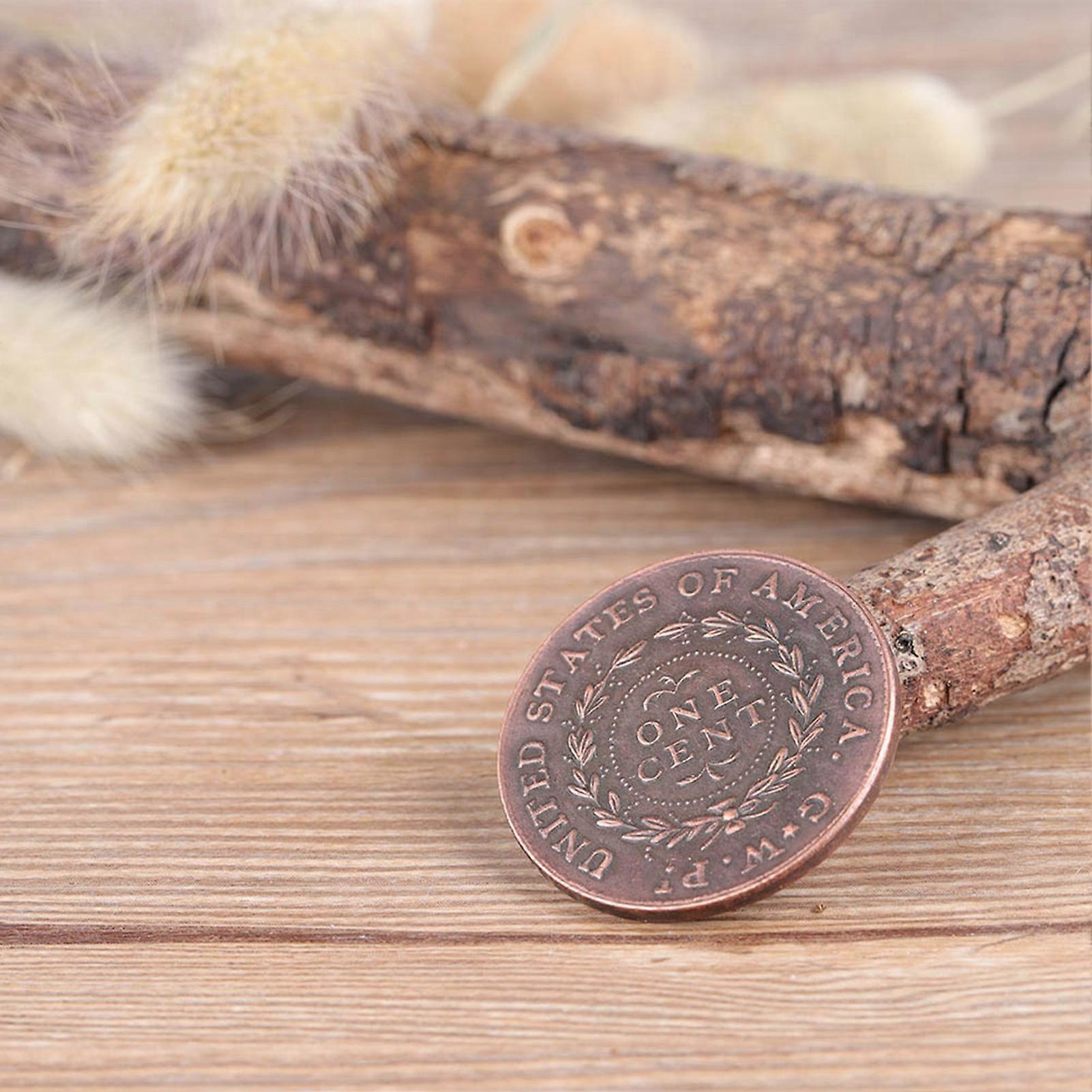 1792 United States 1 Cent Brass Vintage Collection Coin Commemorative ...