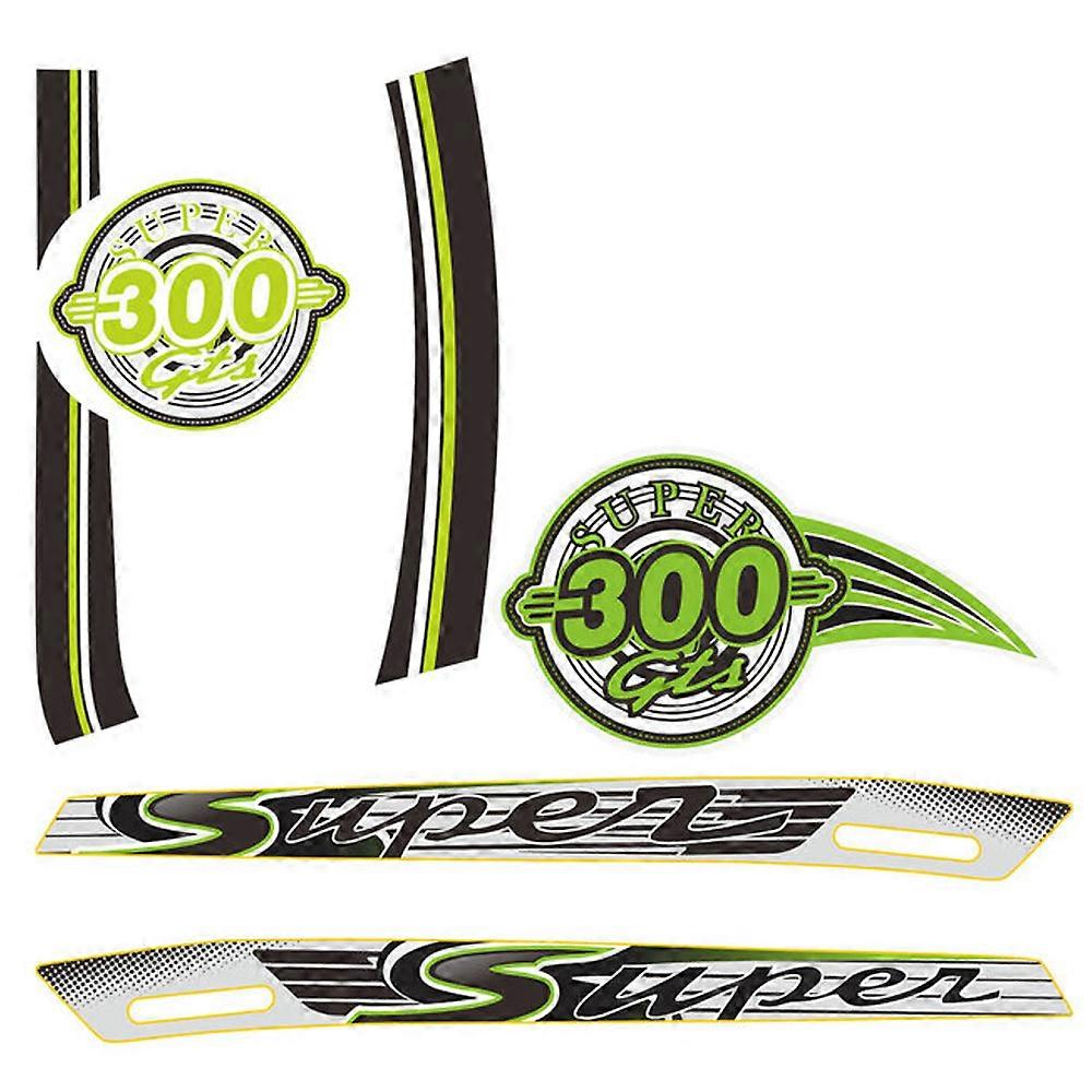 GTS 300 Stickers Motorcycle Protector Fairing Sticker For VESPA Decal ...