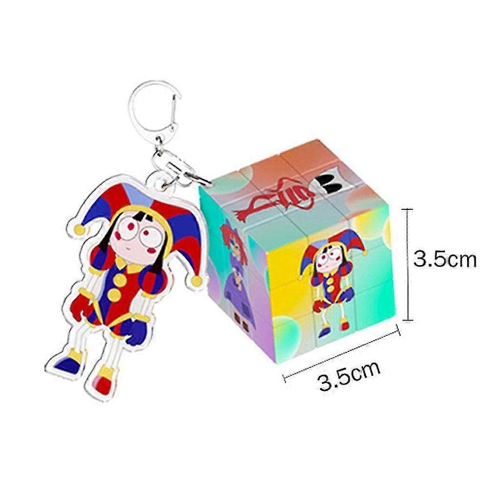 The Amazing Digital Circus Third Order Magic Square Keychain Decor Gift ...