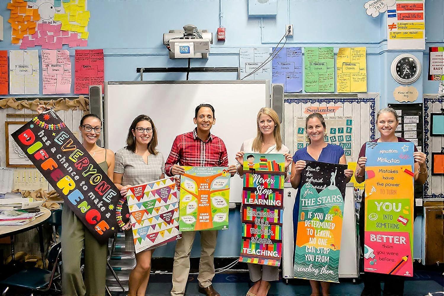 Classroom banners and poster decorations - educational, motivational ...