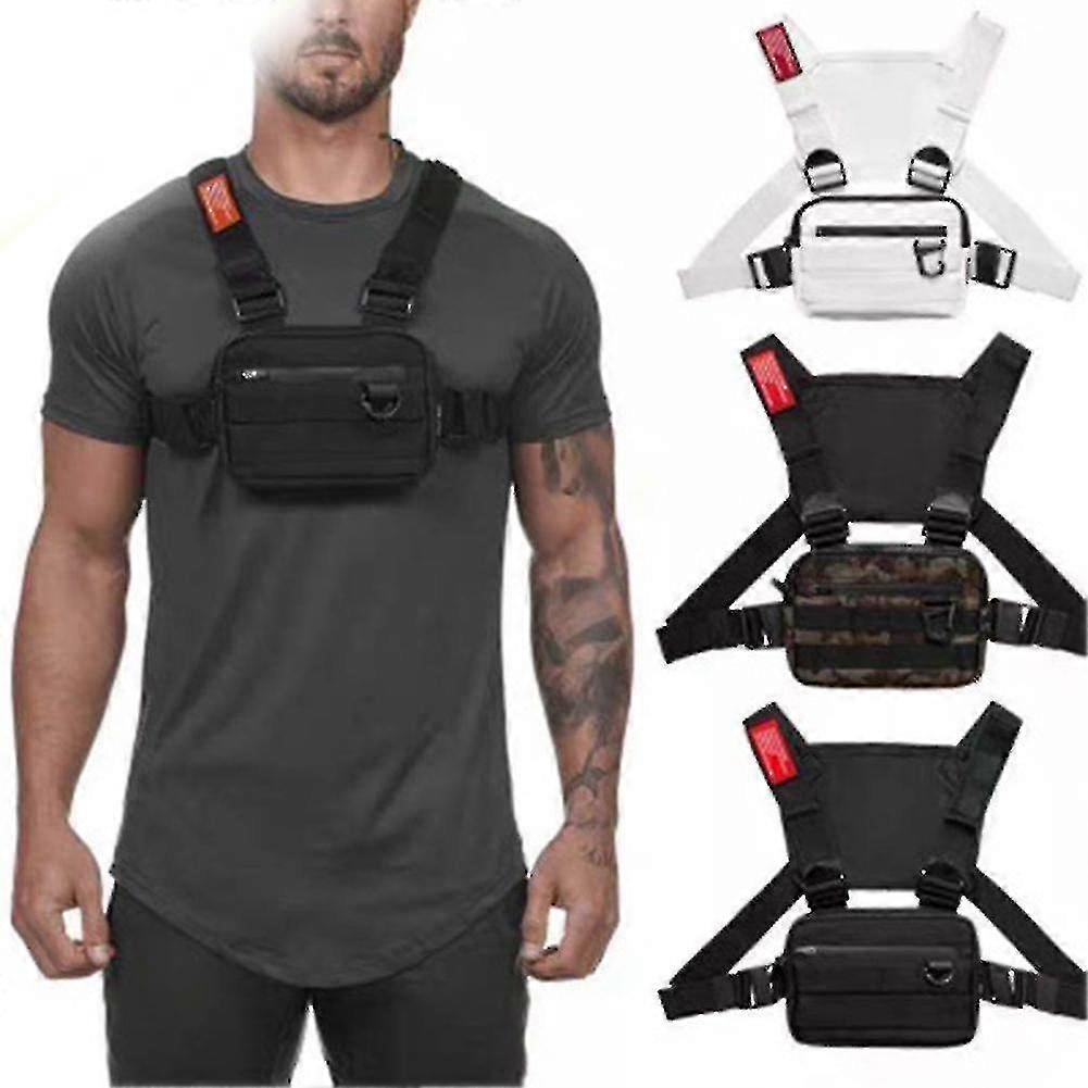 Chest Rig Bag Hip Hop Multifunctional Harness Chest Waist Pack Bags ...