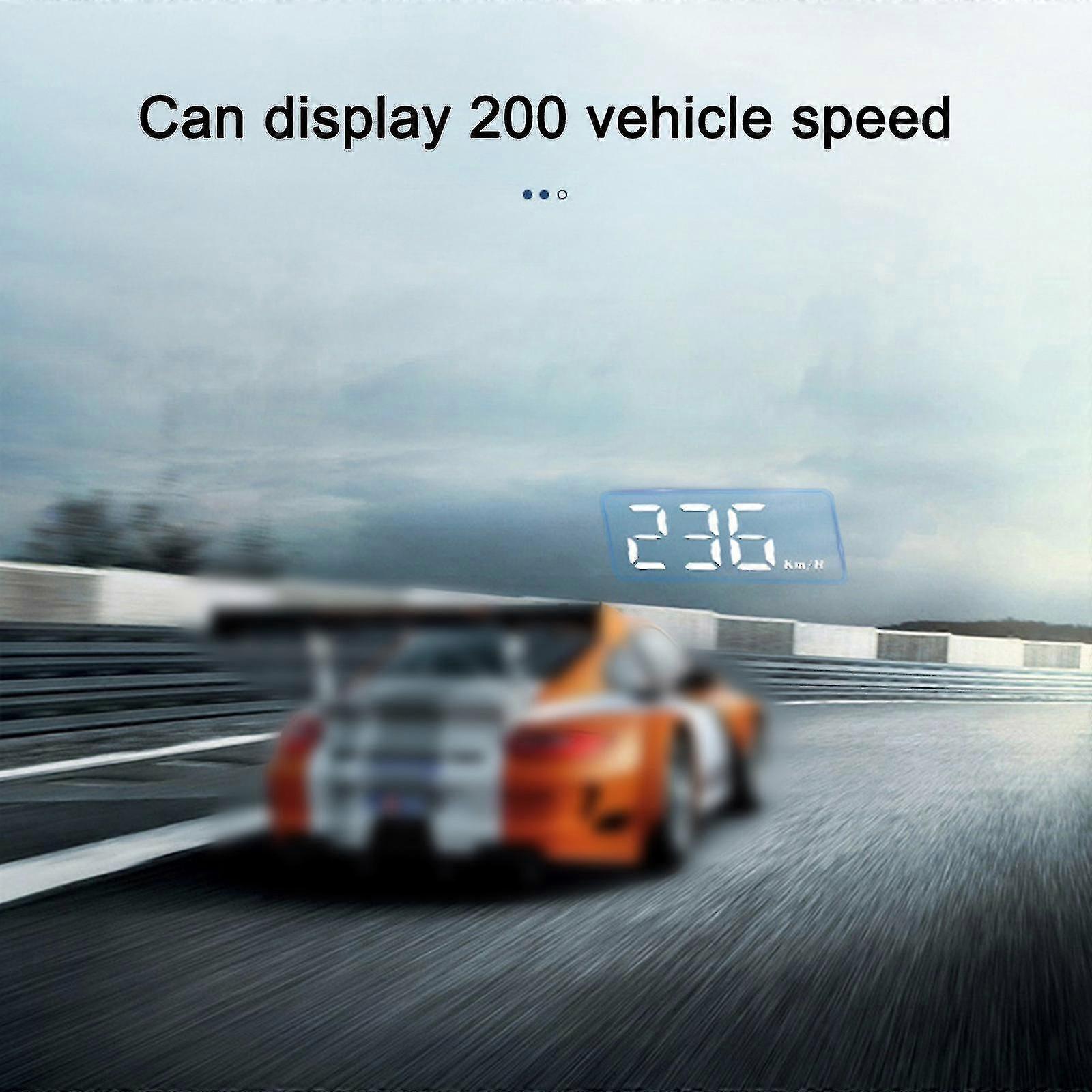Up Display, Car Universal GPS HUD, Speedometer USB Interface | Fruugo DK