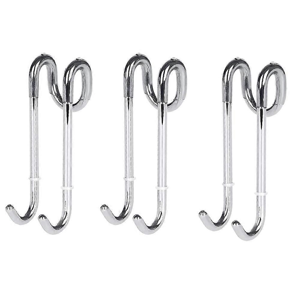 3 piecesGlass Door Shower Hook 11cm - Extremely Lightweight Bathroom ...