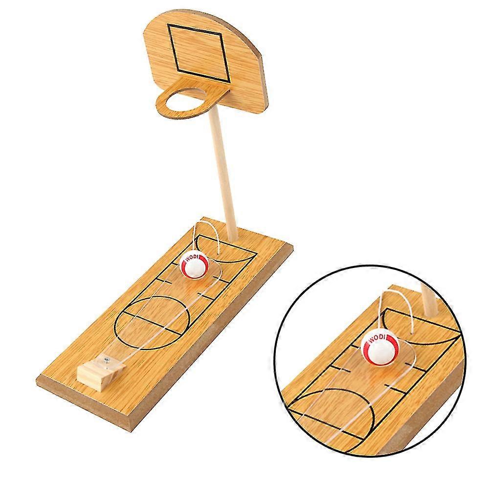Adult Toys Tabletop Basketball Game Mini Basketball Game Wooden ...