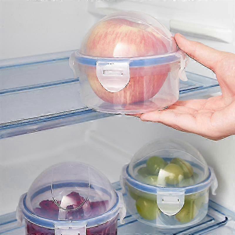 4pcs Reusable Food Saver Box Tomato Garlic Onion Lemon Keeper ...