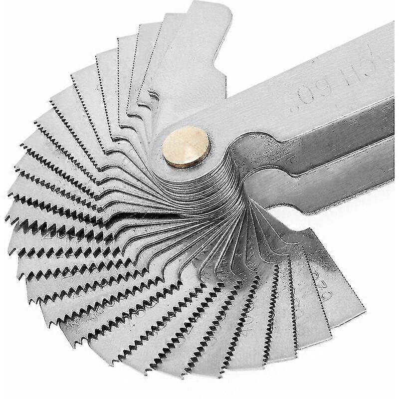 Stainless Steel Thread Gauge with Metric Thread, Measuring Tool, 55 ...