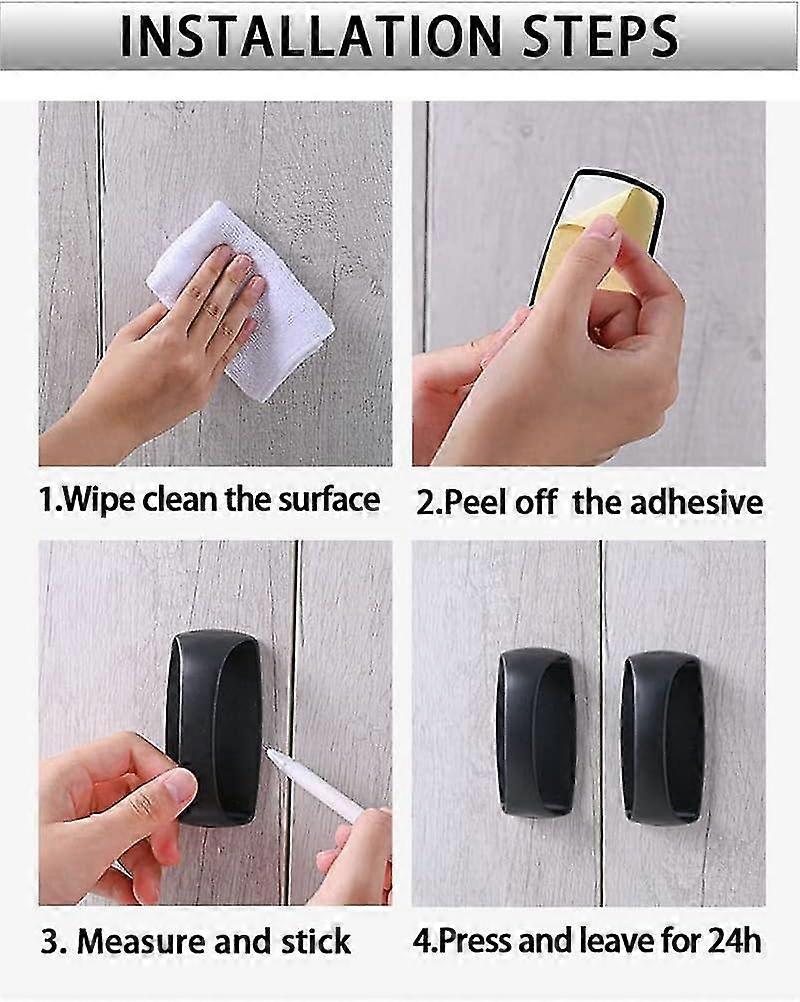 6 Pack Self-Stick Instant Cabinet Handle Pulls Drawer Pull Helper with ...