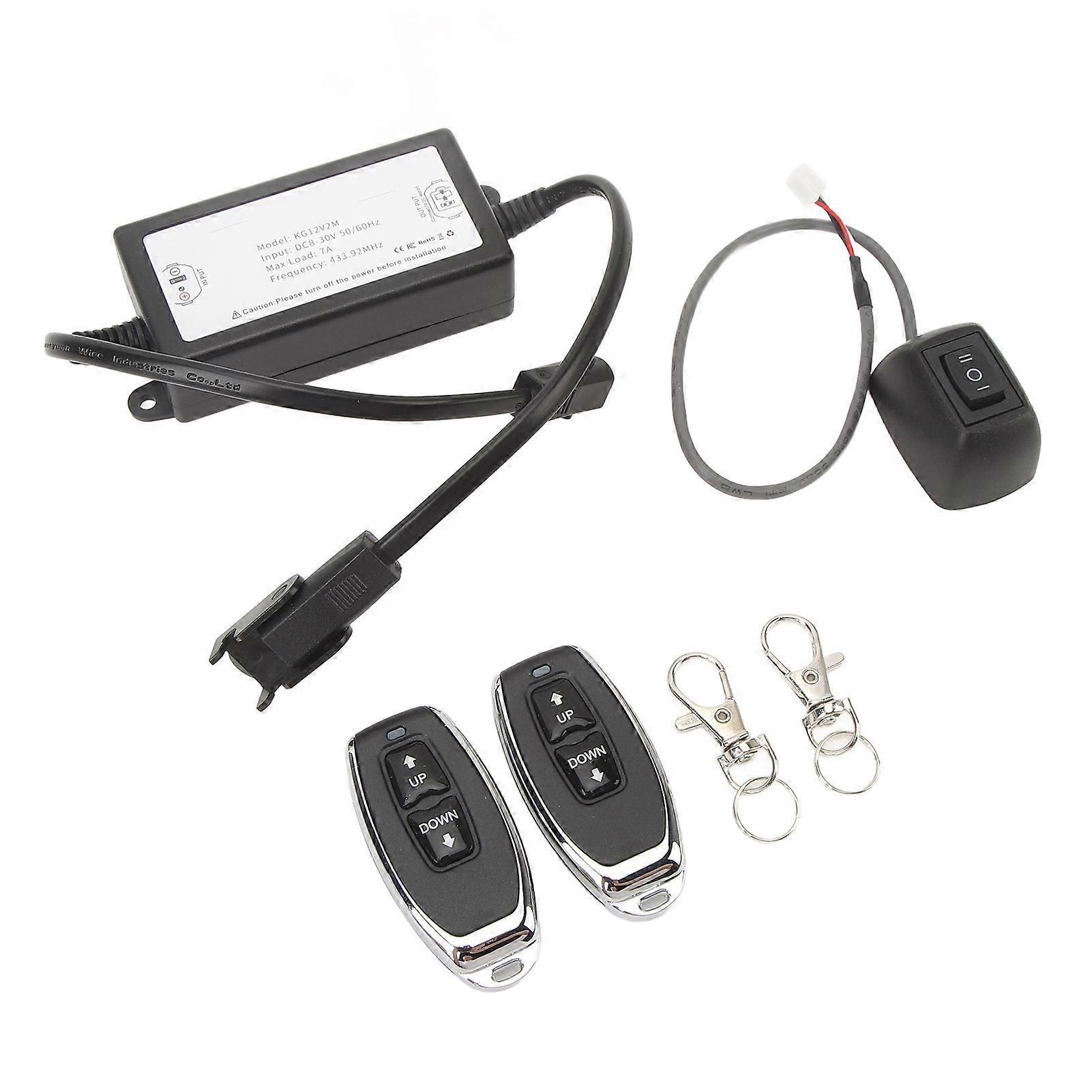 DC 8‑30V Linear Actuator 433MHZ Push Rod Motor Telescopic Remote ...