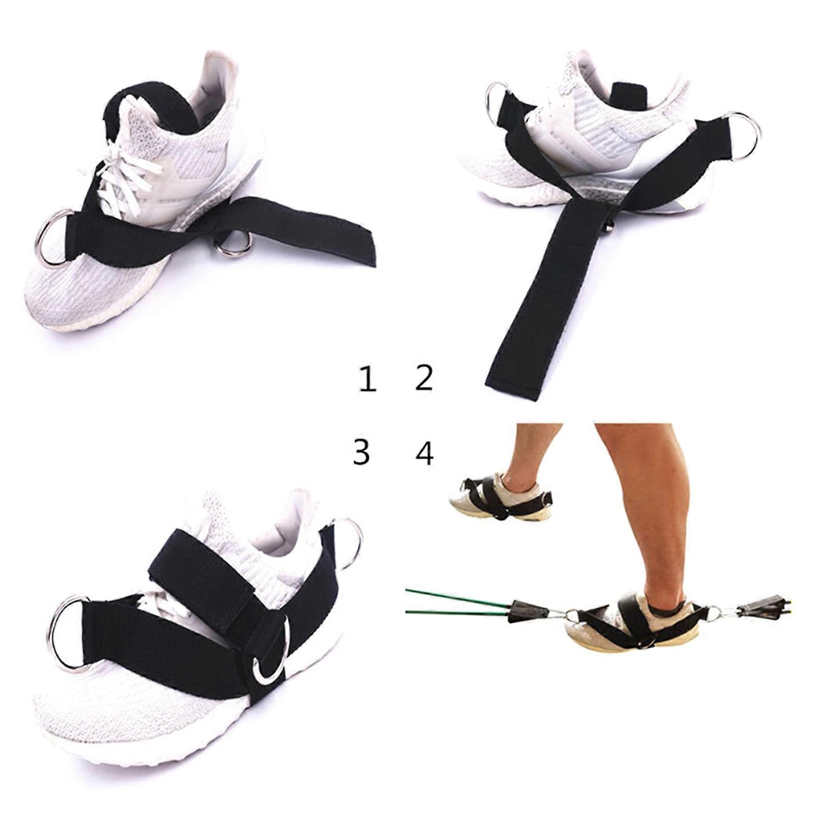 1Pair Glute Workout Kickback Strap Adjust Foot Ankle Strap Leg ...