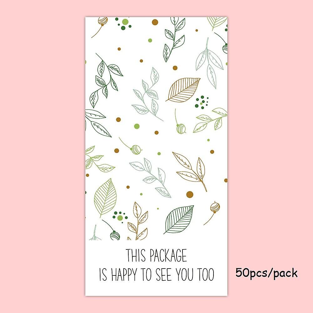 10-50Pcs this package is happy to see you too stickers seal labels ...