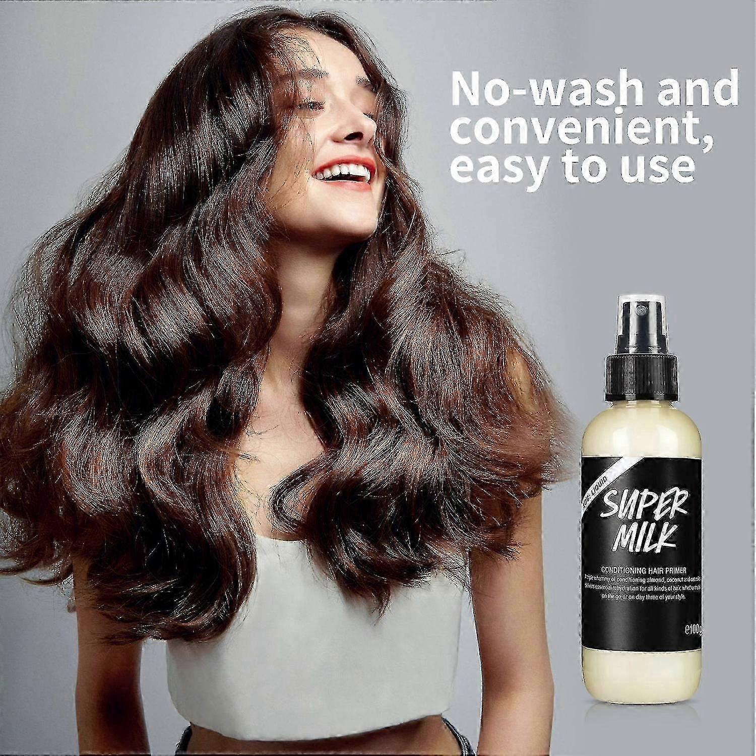 Super Milk Conditioning Hair Primer, Supermilk Hair Perfume Conditioner ...