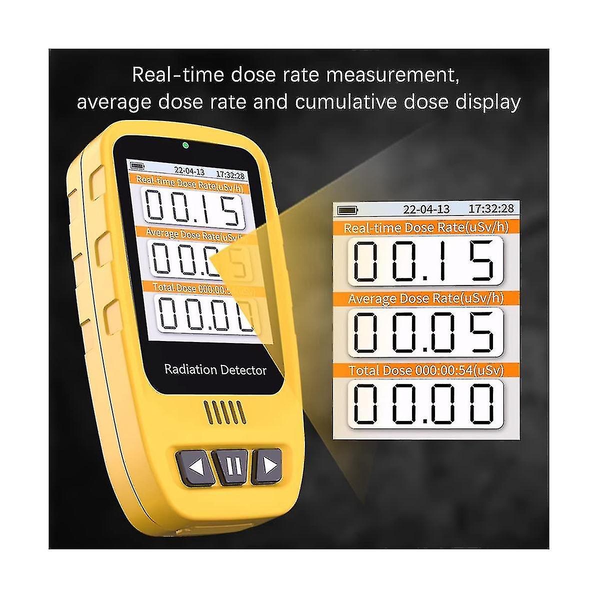 Geiger Counter Nuclear Radiation Detector,personal Dosimeter, Portable ...