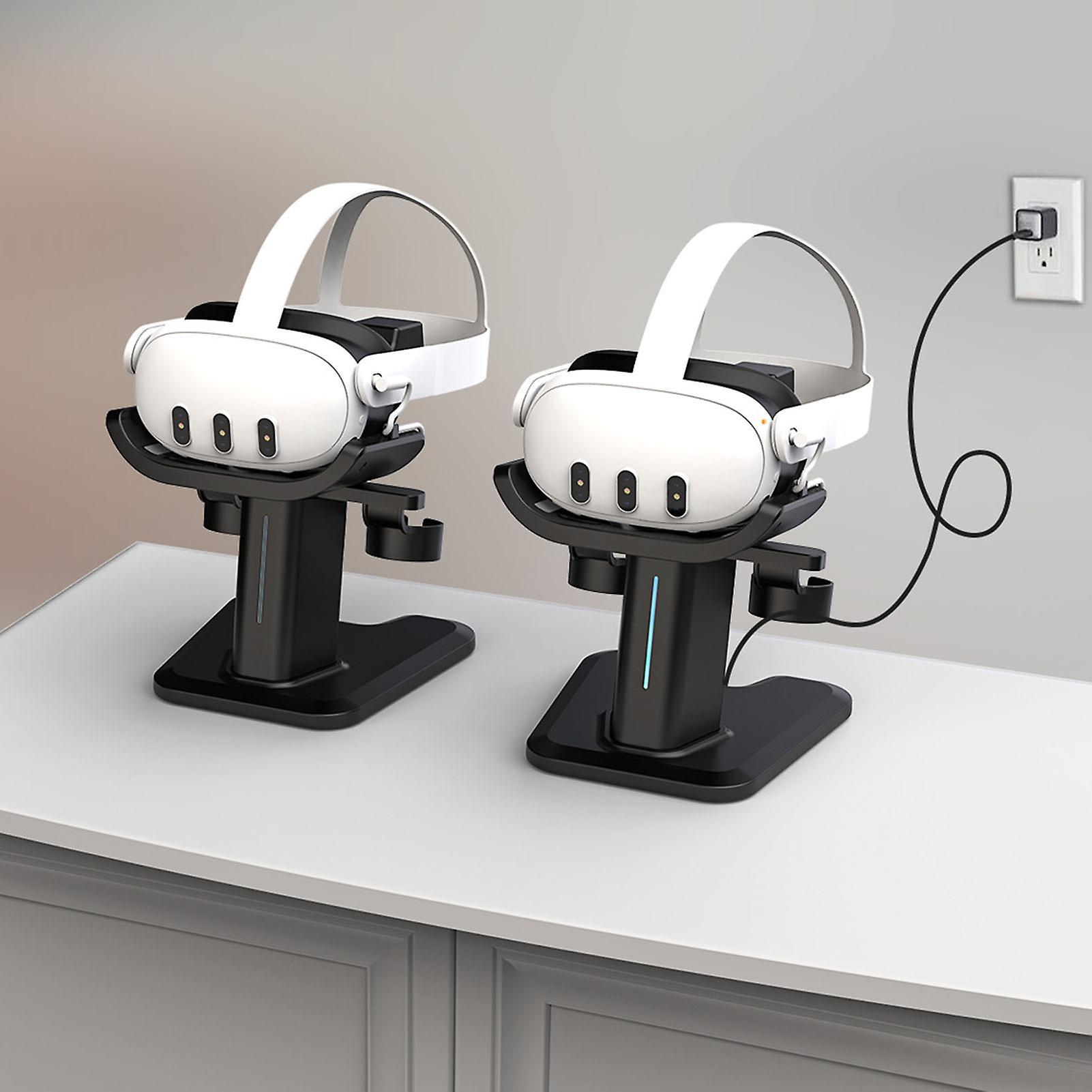 RGB VR Headset Charging Stand Storage Rack High Stability Non-Slip ...