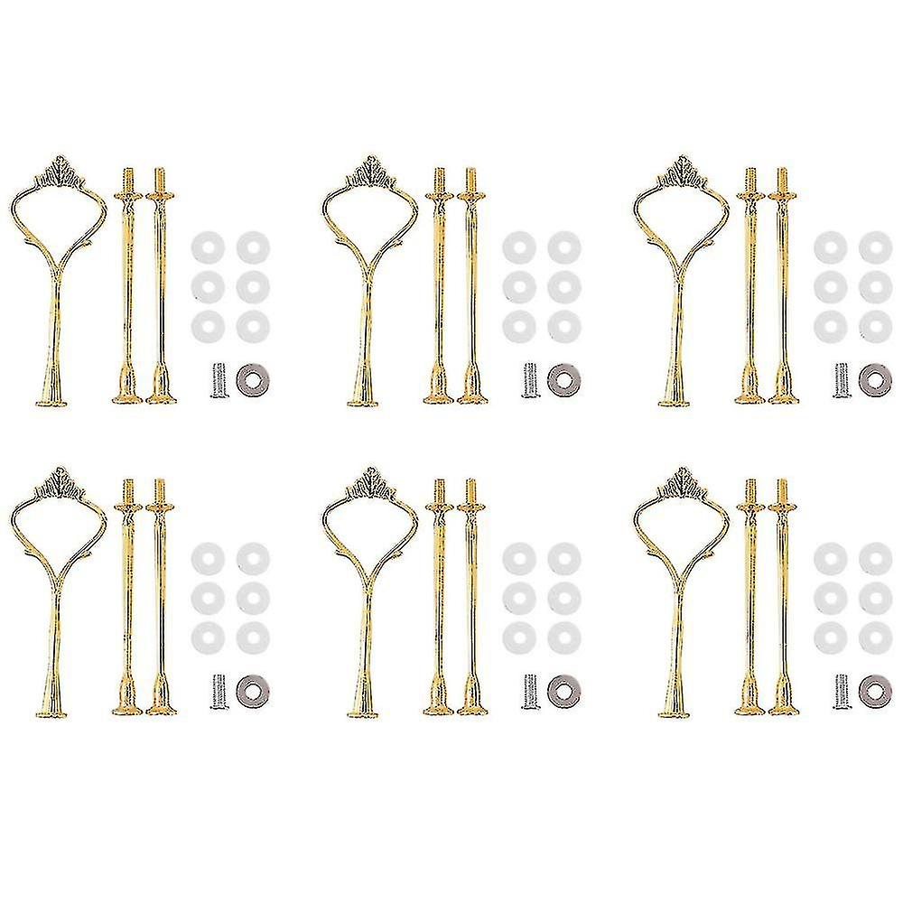 6 Set Tray Hardware For Cake Stand 3 Tier Cake Stand Fitting Hardware ...