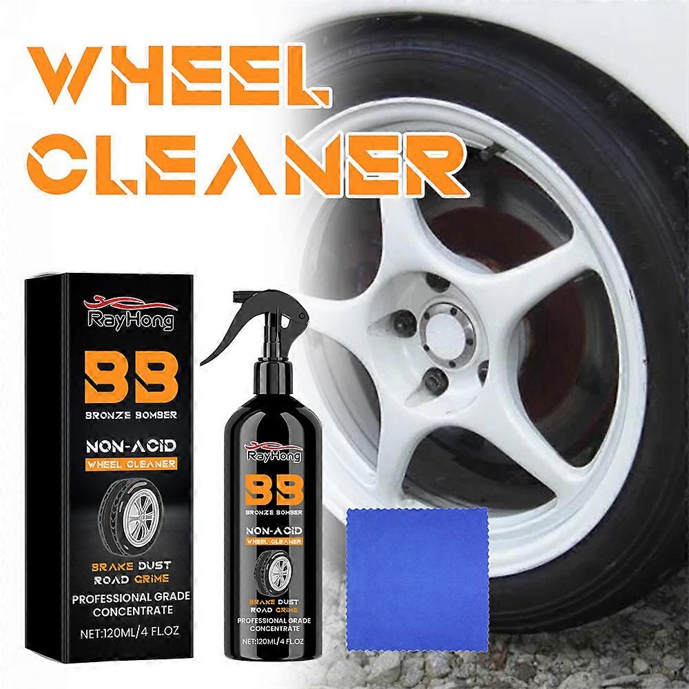 Bronze Bomber Non-Acid Wheel Cleaner Non-Acid Truck & Car Tough Wheel ...