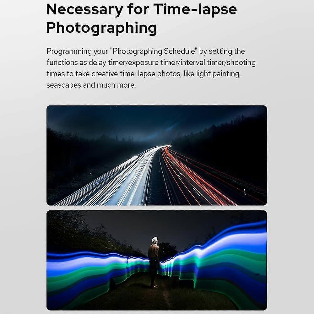 Tr Series 2.4g Wireless Timer Remote Control Camera Shutter Remote ...