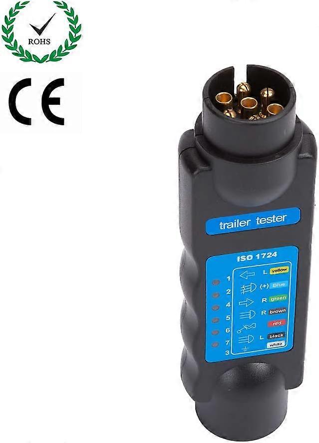 7 Pin Trailer Tester, 7 Pin Car Trailer Tester, 12V Trailer 7 Pin ...