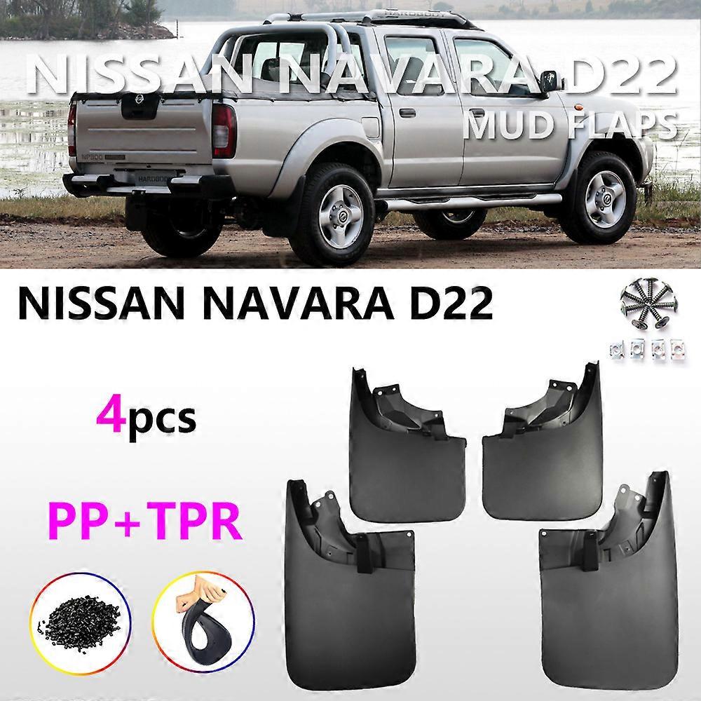 Excellent Mudflaps Fender for Nissan Navara D22 NP300 4WD 2WD 2002-2015 ...
