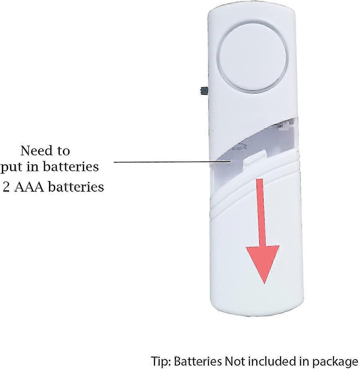 4 Pack Wireless Window Door Alarm, Door Sensor Alarm for Kids Safety ...