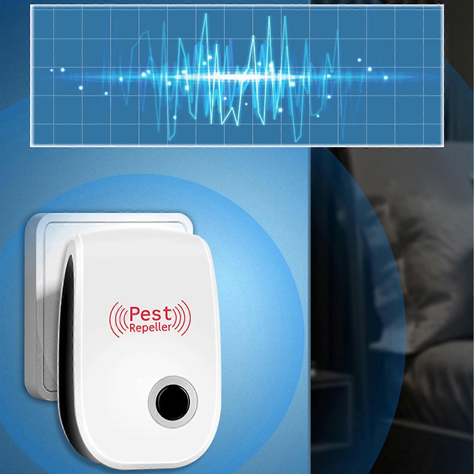 Ultrasonic Pest Repeller, Electronic Indoor Sonic Repellent pest ...
