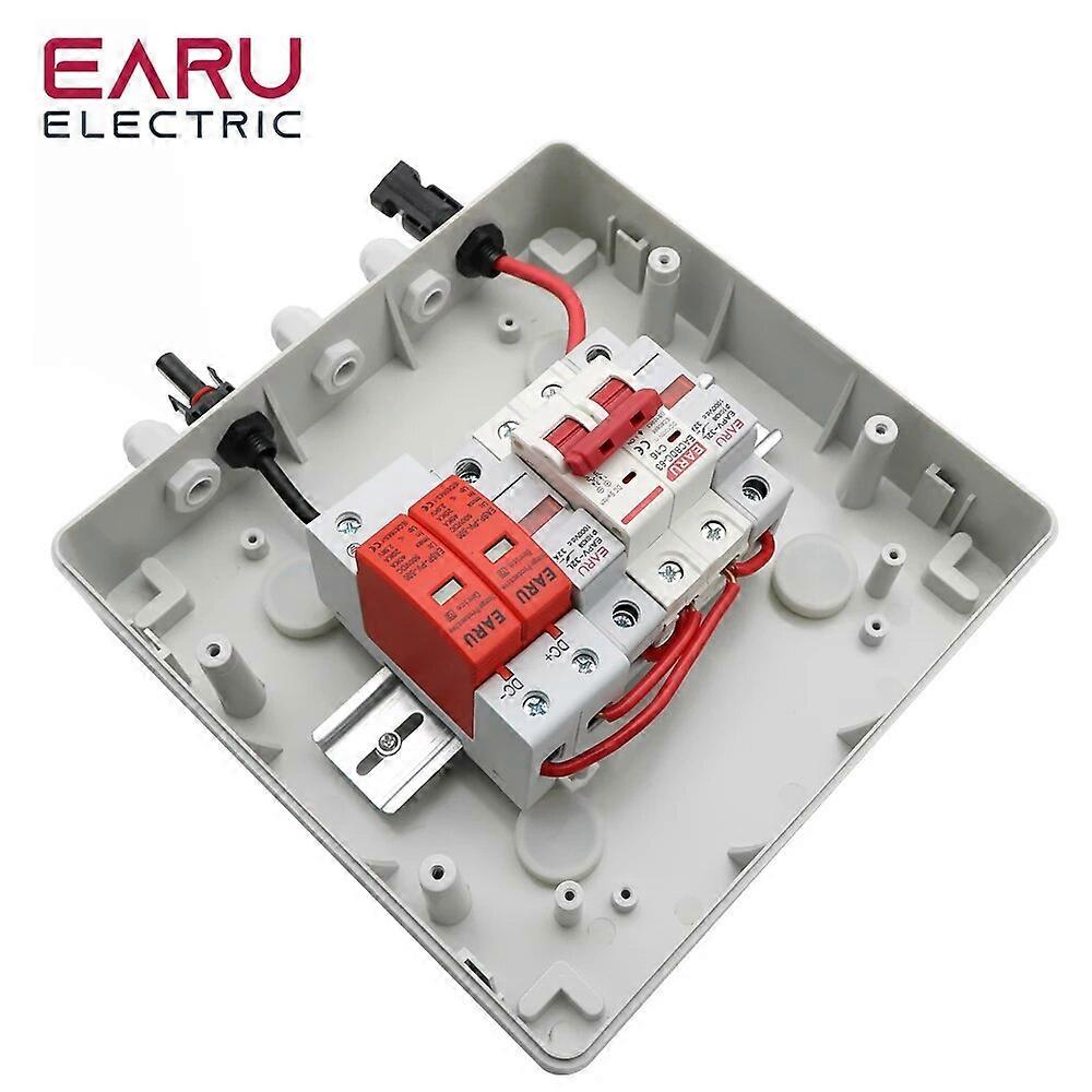 500V 1 Input 1 Output Solar photovoltaic PV Combiner Box With Lightning ...