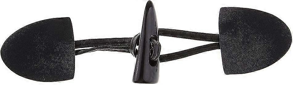 6 Pairs Leather Buttons Horn Toggle Duffle Buttons For Coat Coffee ...