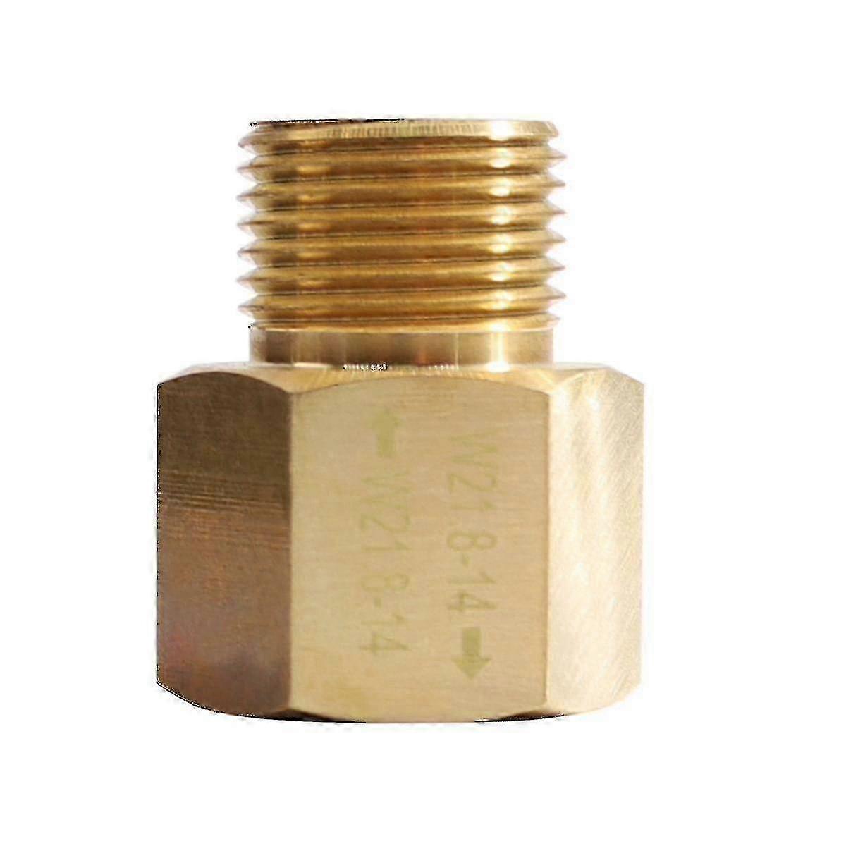 Co2 Cylinder Tank W21.8-14 To W21.8-14 Adapter Converter With Rpv Valve ...