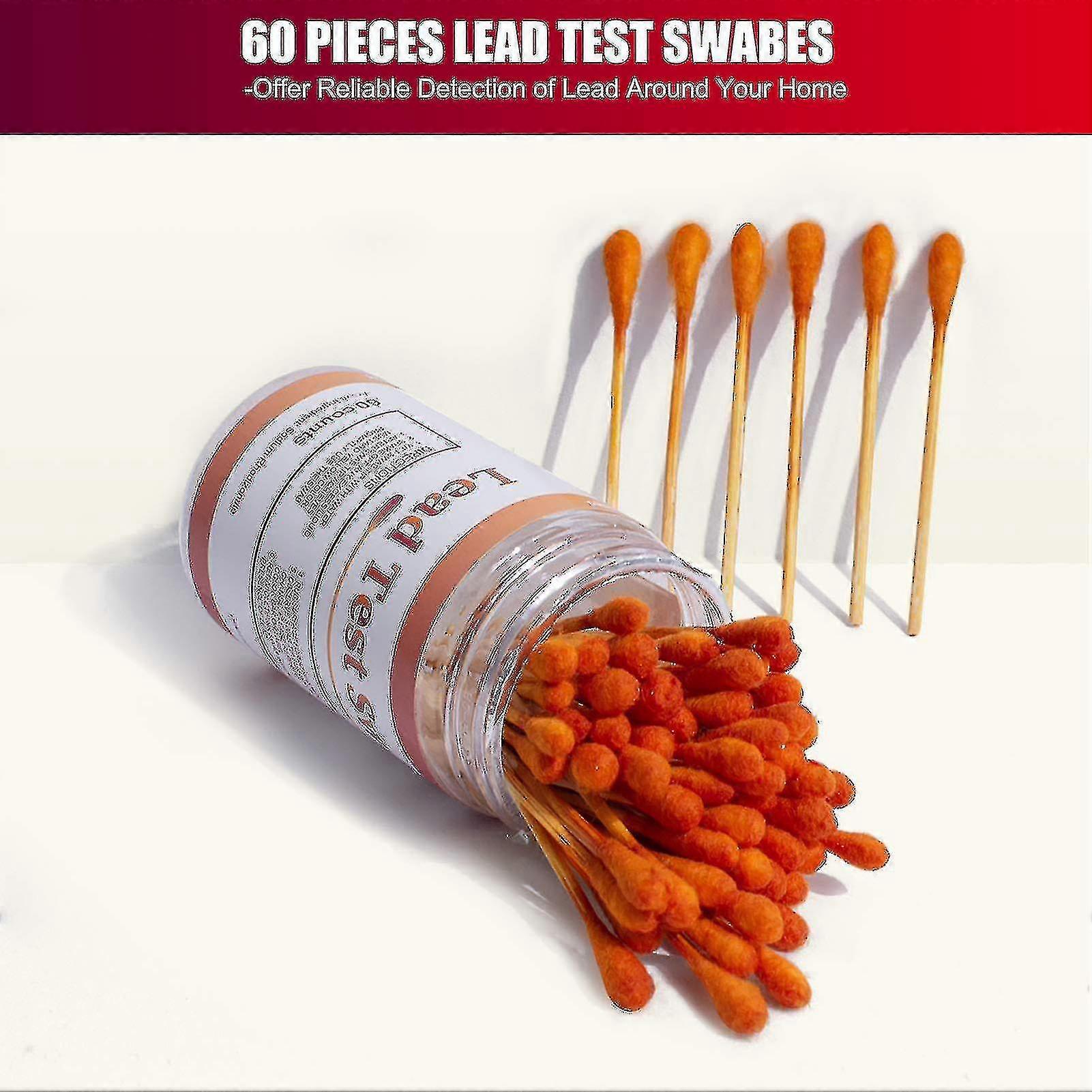 Lead Paint Test Kit - 30pcs Instant Lead Test Swabs - Test Painted ...