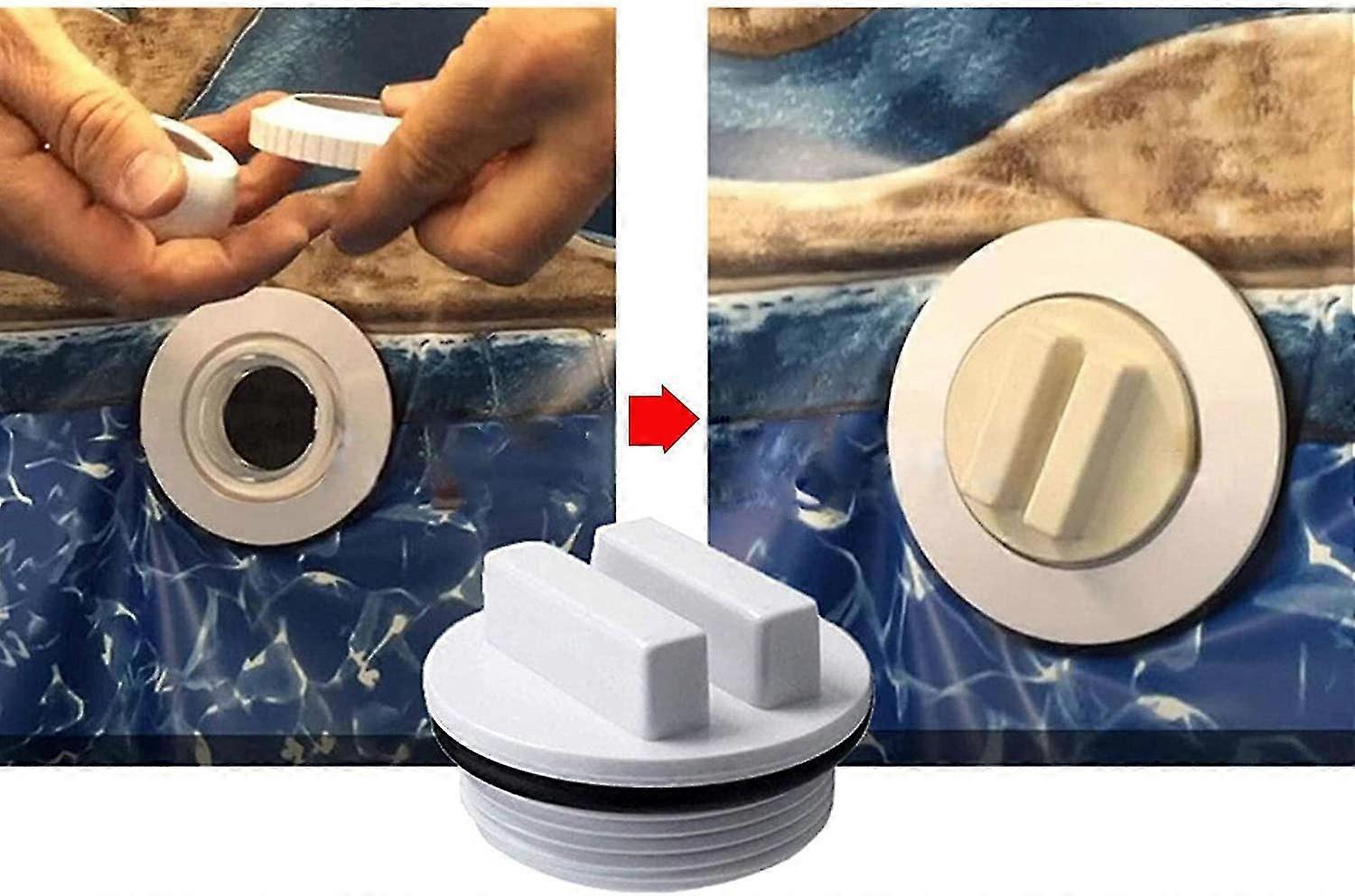 Antifreeze Plug, Pool Filter Drain Plug, Threaded Pool Plug With O-ring ...