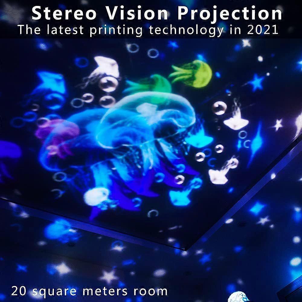 Ocean Star Night Light Projector for Kid, Kids Jellyfish Projector ...