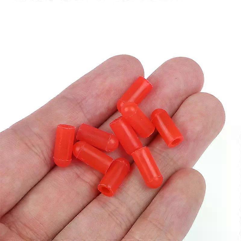 20PCS Food Grade Silicone Rubber Cap Needle Cover Syringe Sealing Test ...