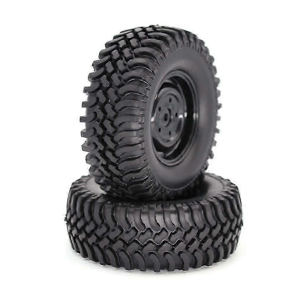 2pcs/lot 100mm Rc 1/10 Buggy Wheels Rims And Tires Set For1:10 Rc ...