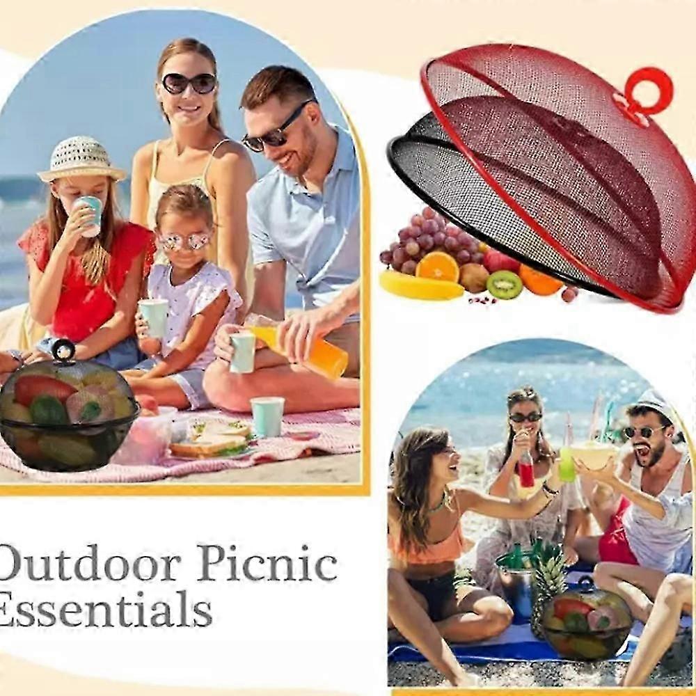 Fruit Fly Proof Fruit Bowl, Large Capacity Mesh Fruit Basket with Lid ...