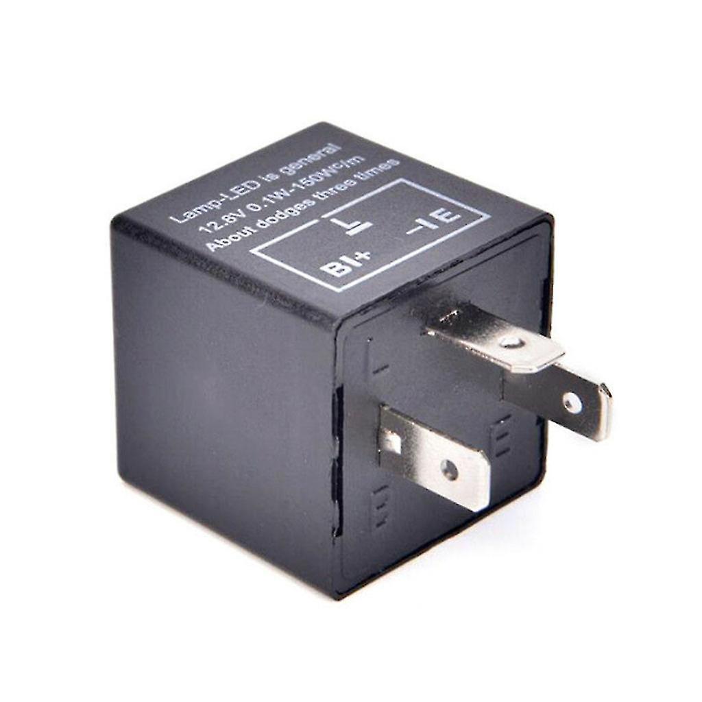 Electronic Turn Signal Flasher Relay Led Adjustable Hazard Warn Blinker ...