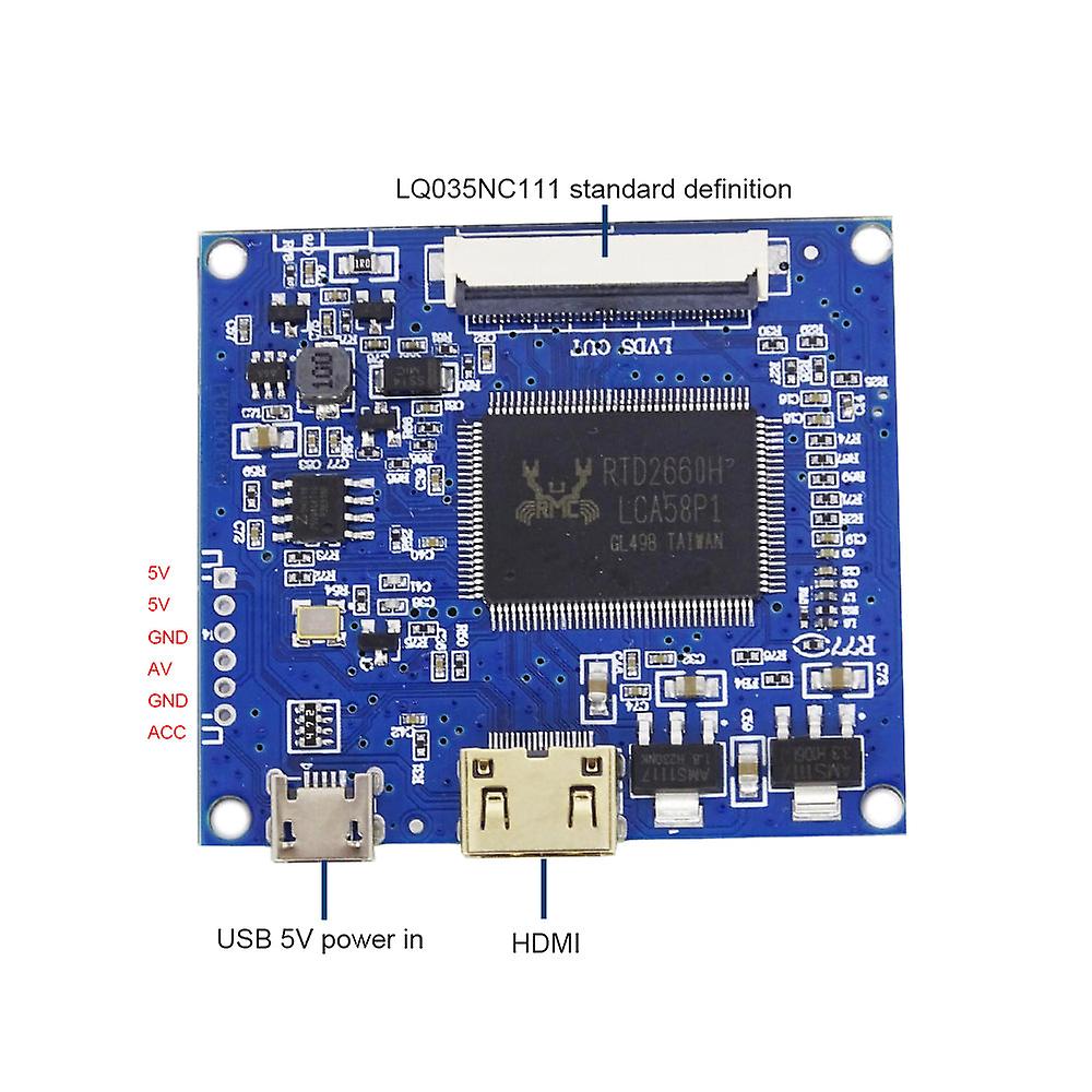 Lcd Driver Board For Lq035nc111 320*240 Hdmi 54 Pins Fpc Mini Driver ...
